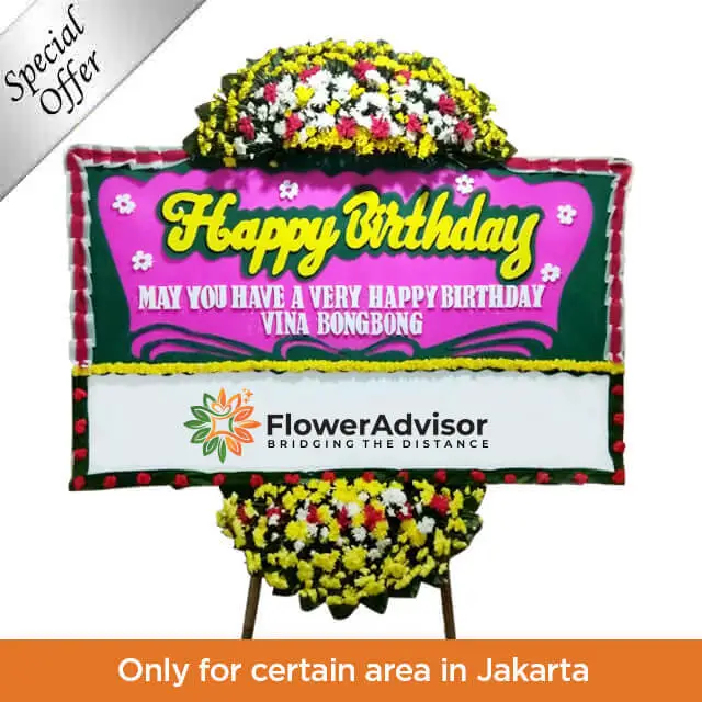 Jual Bunga Anniversary / Birthday Flower